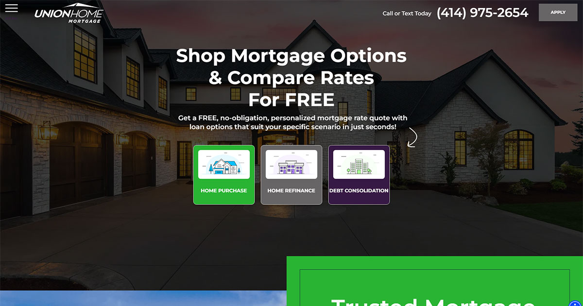 One-Time Close Construction Loans Wisconsin | Union Home Mortgage